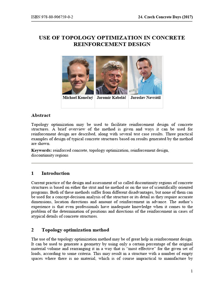 2017 Topology Optimization US | PDF | Mathematical Optimization | Finite Element Method