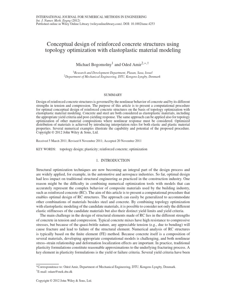 2012 Bogomolny Conceptual Design Of Reinforced Concrete Structures