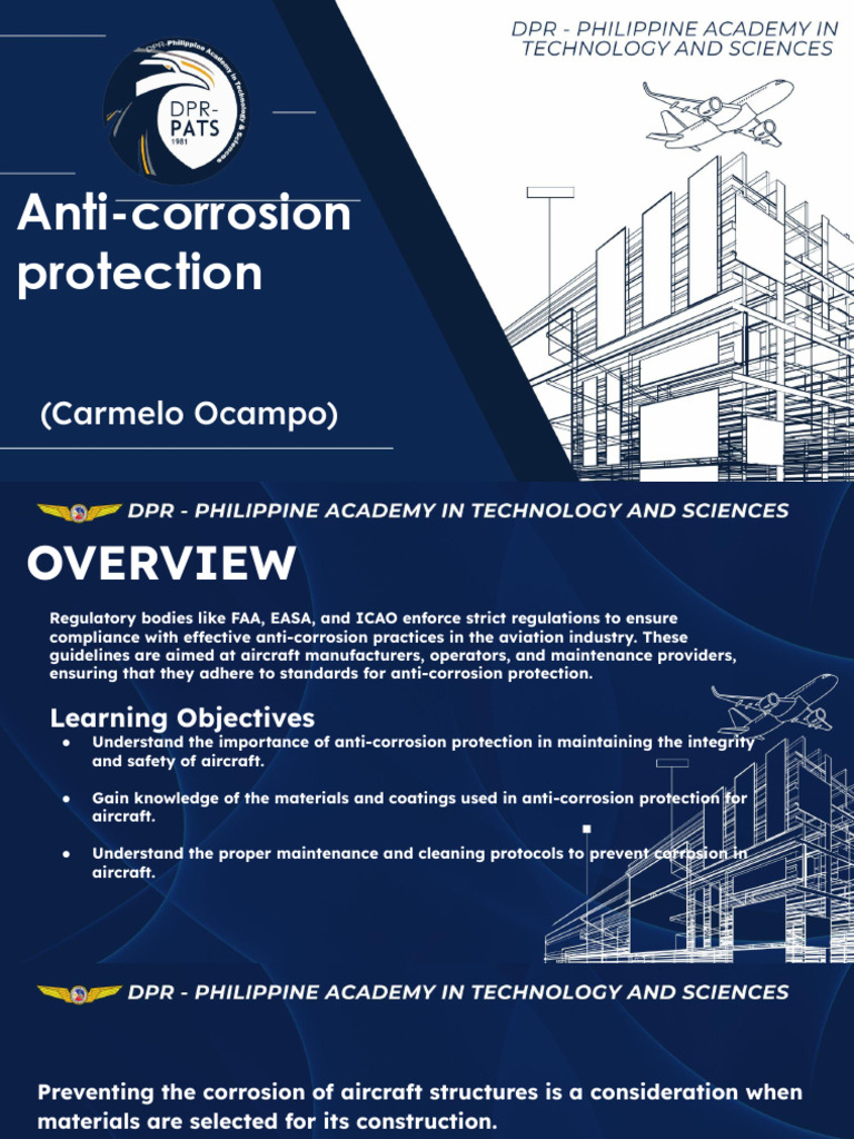 Aircraft Anti-Corrosion Treatments Overview | PDF | Corrosion | Materials
