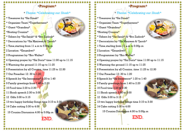Menu Dina | PDF