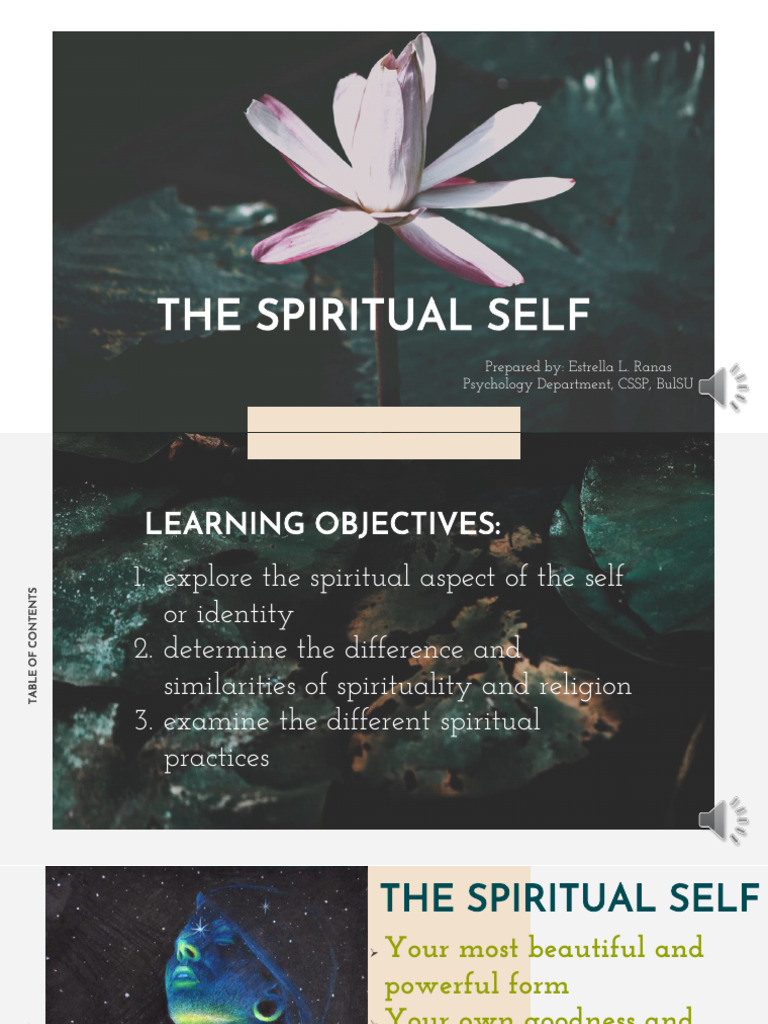 The Spiritual Self | PDF | Spirituality | Self