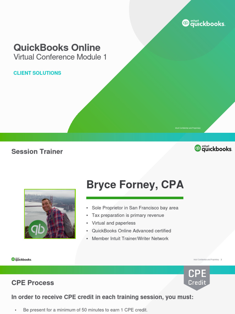 QuickBooks Online Client Solutions Training | PDF | Quick Books | Invoice