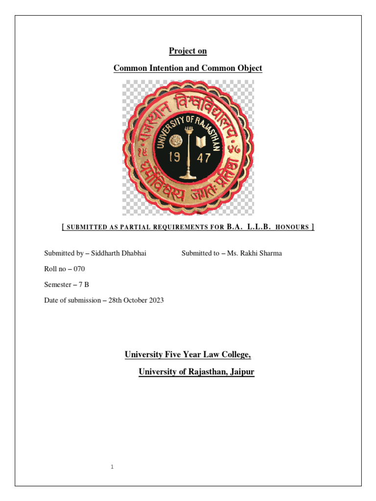 Project On IPC 4444 | PDF | Crimes | Crime & Violence