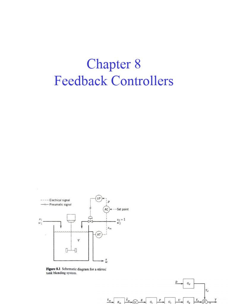 Chapter 8 Feedback Controllers | PDF | Mechanics | Electronics