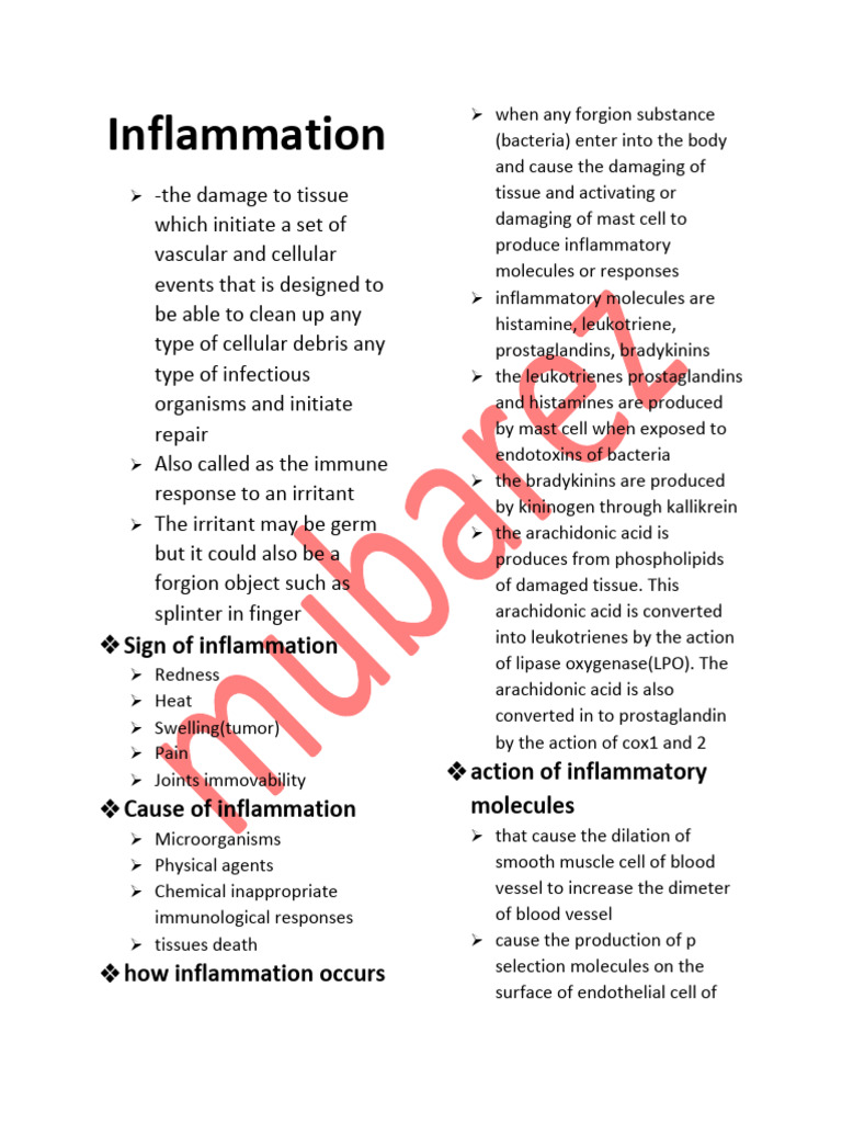 Inflammation | PDF | Inflammation | Macrophage
