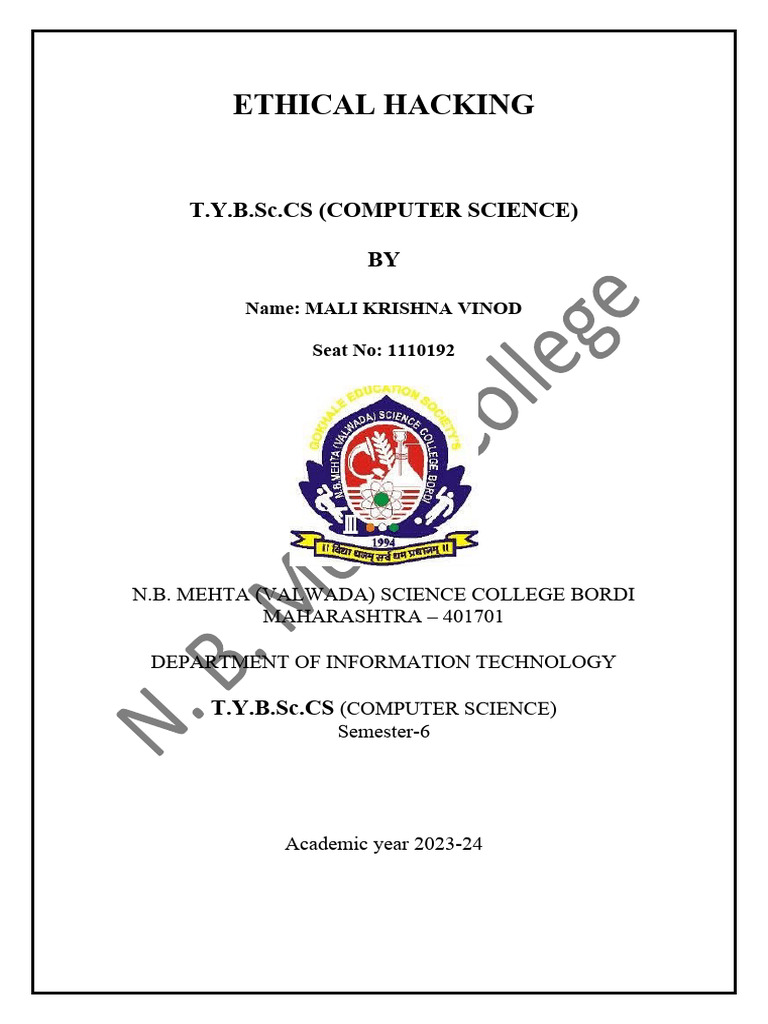 EH Practicals | PDF | Encryption | Security Hacker EH Practicals | PDF | Encryption | Security Hacker