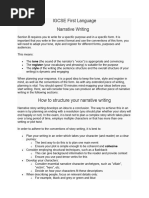 Edexcel IGCSE English Language Imaginative Writing Tasks | PDF | Home ...