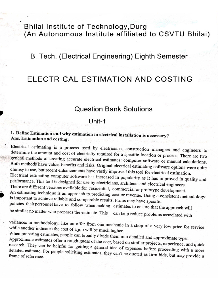 EEC QB Sol. | PDF