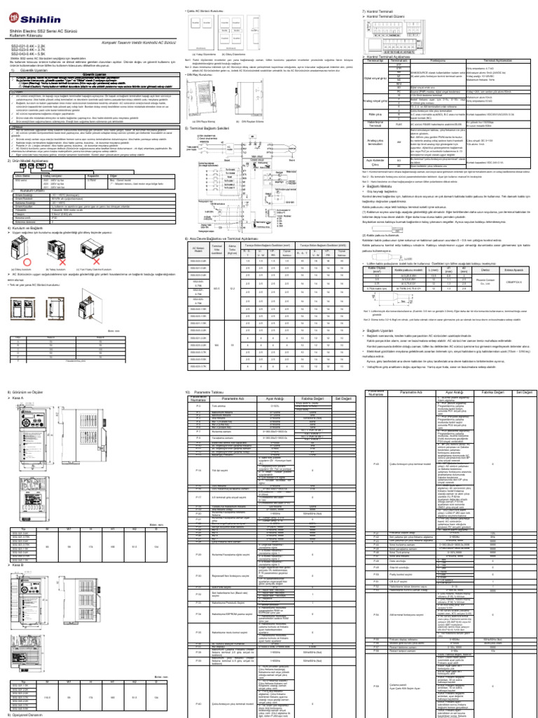 SS2 Kullanım Klavuzu V1.02 TR | PDF