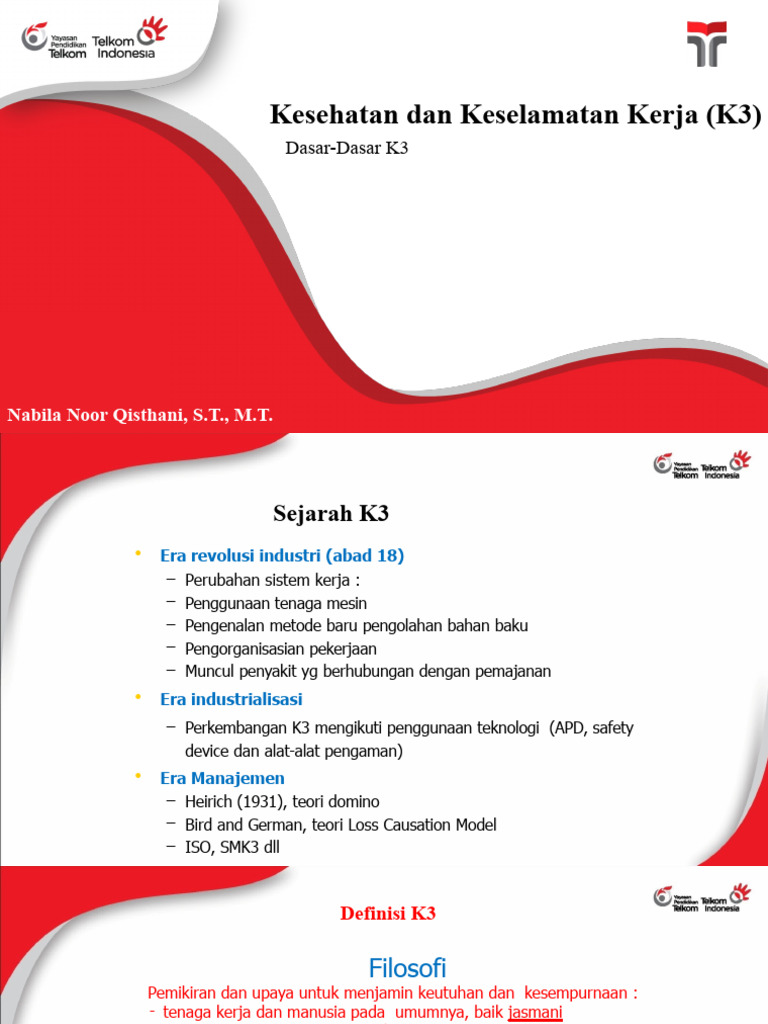 Dasar Dasar K3 | PDF