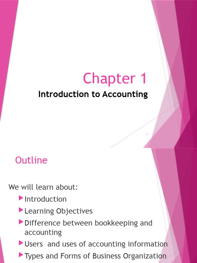 Account Intro | PDF | Bookkeeping | Sole Proprietorship