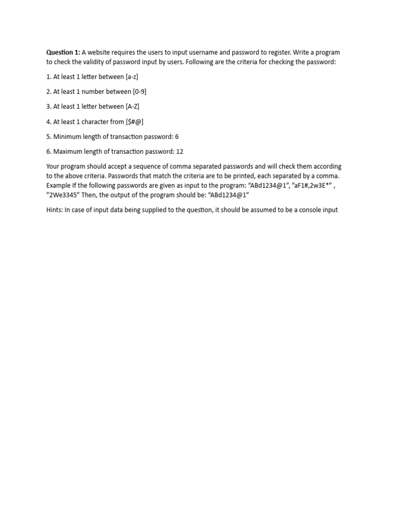 Task 6 (Problem Solving) | PDF