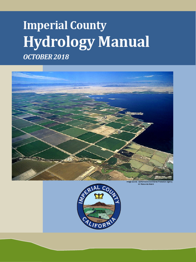 Imperial Cnty Hydrology Manual 10-9-18 | PDF | Drainage Basin ...