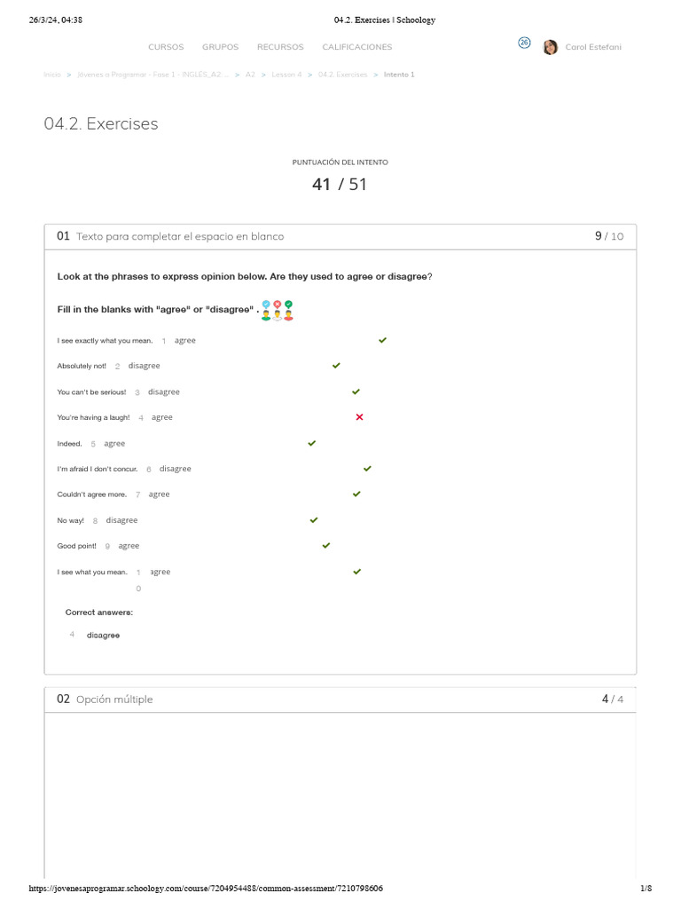 04.2. Exercises - Schoology | PDF | Computer Network | Bandwidth (Computing)