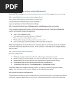 Coaching Session Note Template | PDF