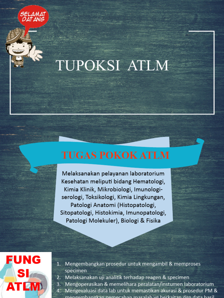 Tugas dan Fungsi ATLM dalam Laboratorium | PDF