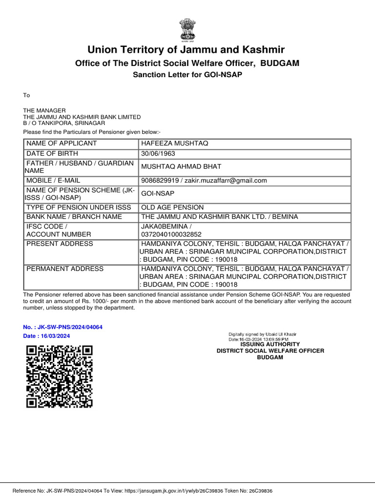 Sanction Letter | Download Free PDF | Personal Finance | Financial Services