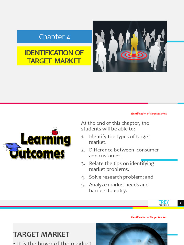 CHAPTER 4 Identification of Target Market | PDF | Market Segmentation ...