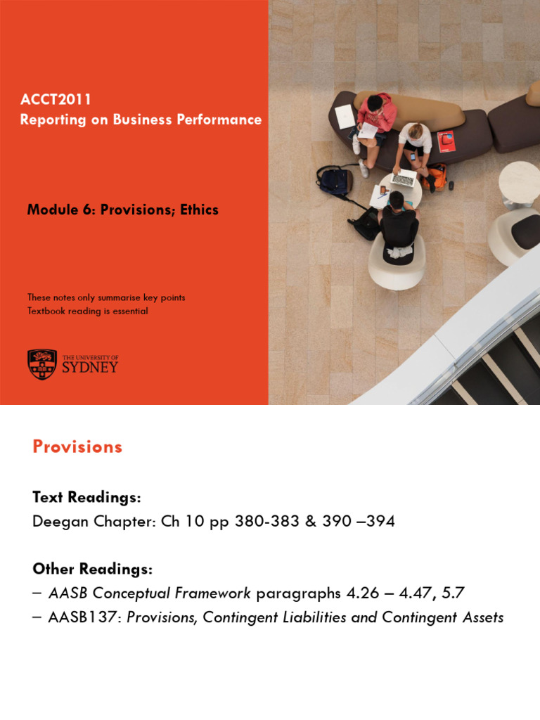 Module 6 - Provisions Ethics - s2 - 2023 | PDF | Decision Making ...