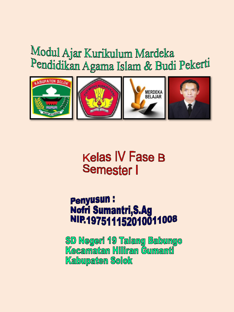 Cover Kurikulum Mardeka Kelas 4 | PDF