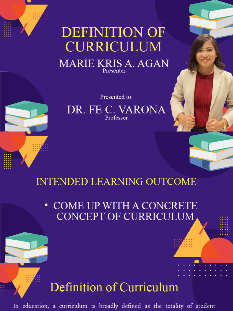 DEFINITION OF CURRICULUM CURRICULUM A CHANGING CONCEPT Canva | PDF ...