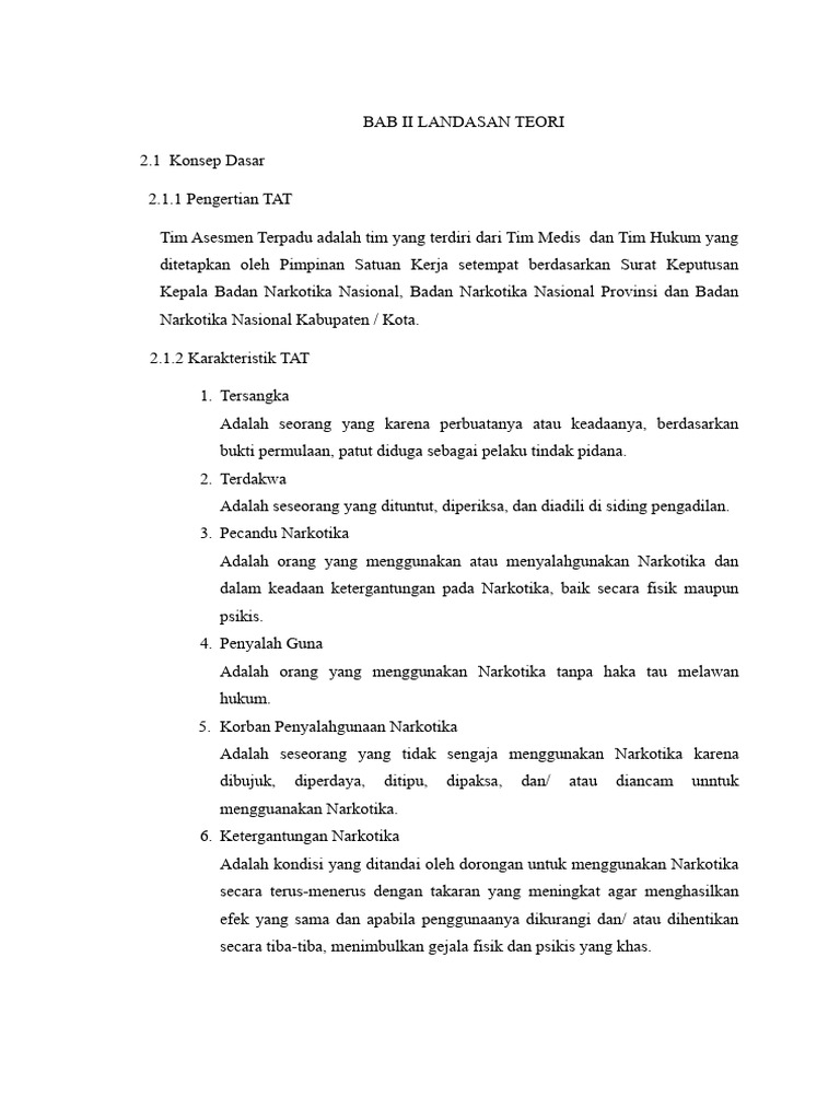 Bab Ii Landasan Teori | PDF