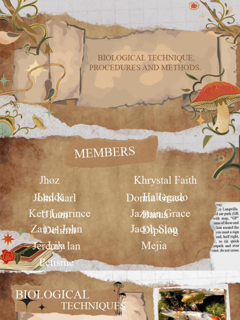 Biological Techniques Overview | PDF | Biology | Cell (Biology)