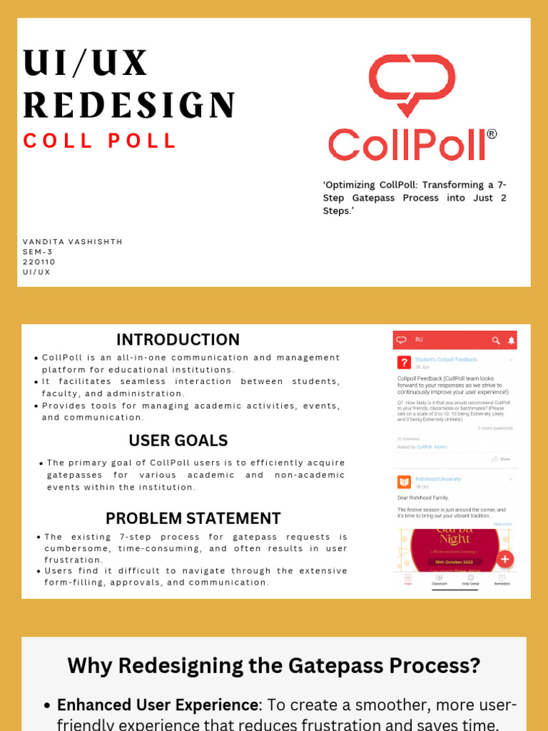 Collpoll Redesign | PDF | Human–Machine Interaction | Design