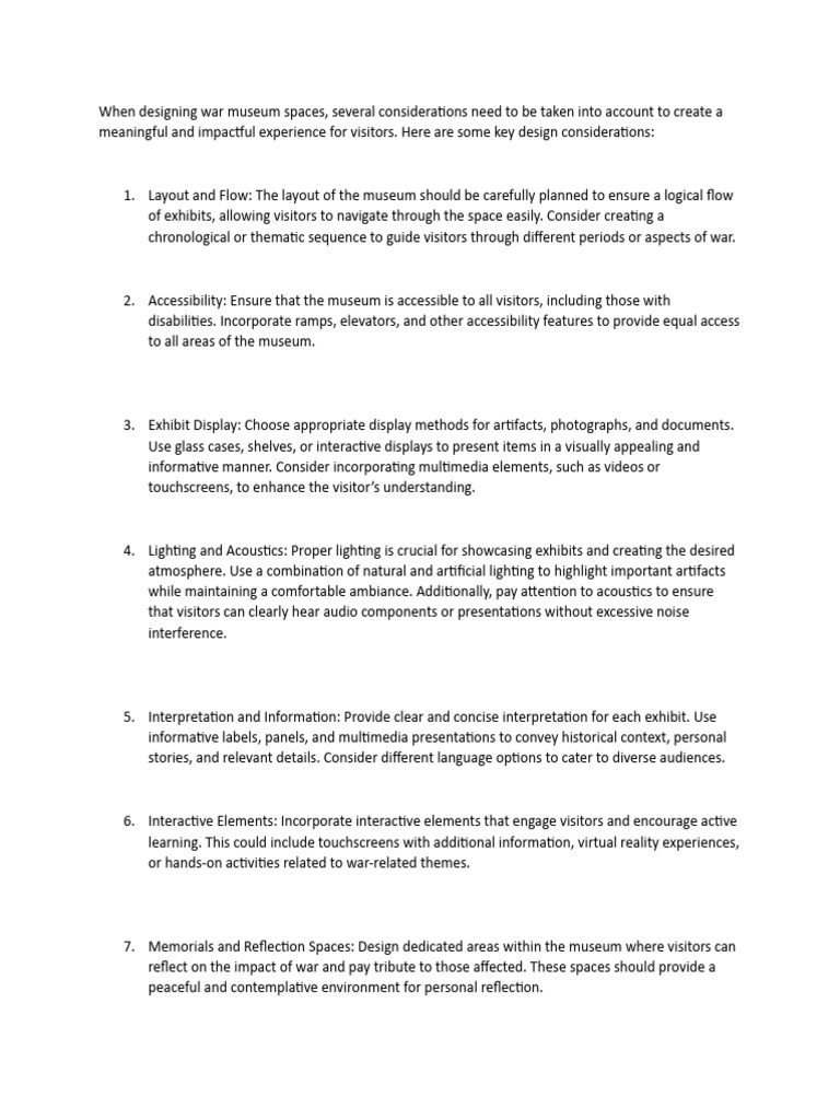 Design Consideration | PDF | Museum | Multimedia
