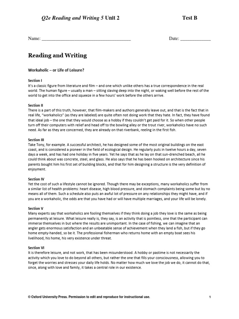 Q2e - RW5 - U02 - Test B | PDF