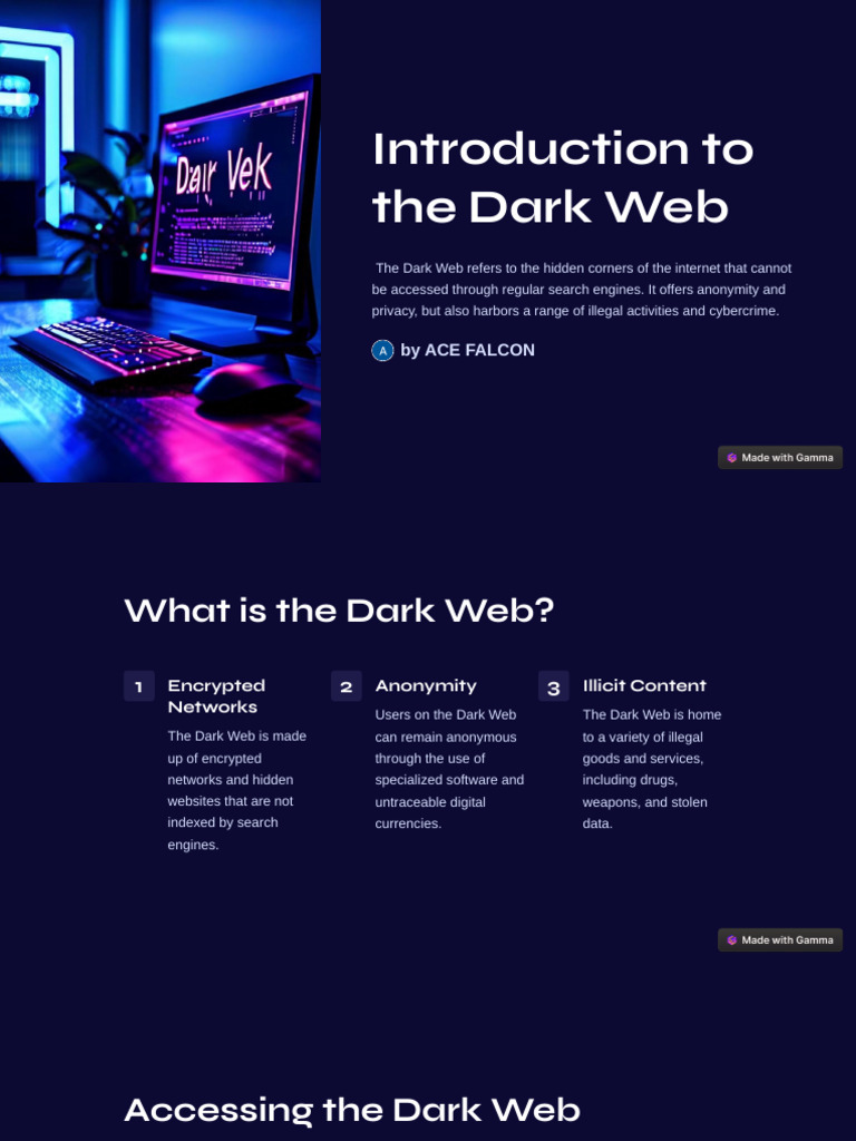 Dark Web | PDF | Cybercrime | Computer Security