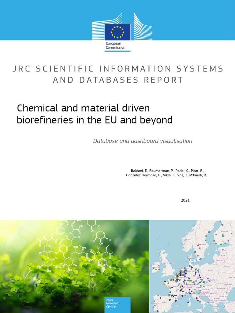 JRC Chemical Biorefineries Datareport | PDF | Biorefinery | Biofuel
