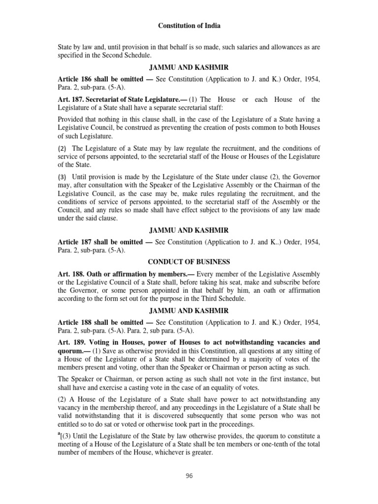 Constitution of India - Part20 | Download Free PDF | United States ...