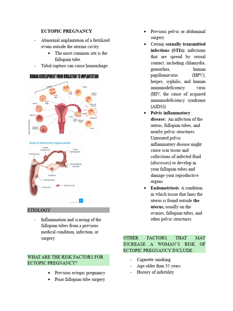 Acute and Chronic | PDF | Miscarriage | Pregnancy