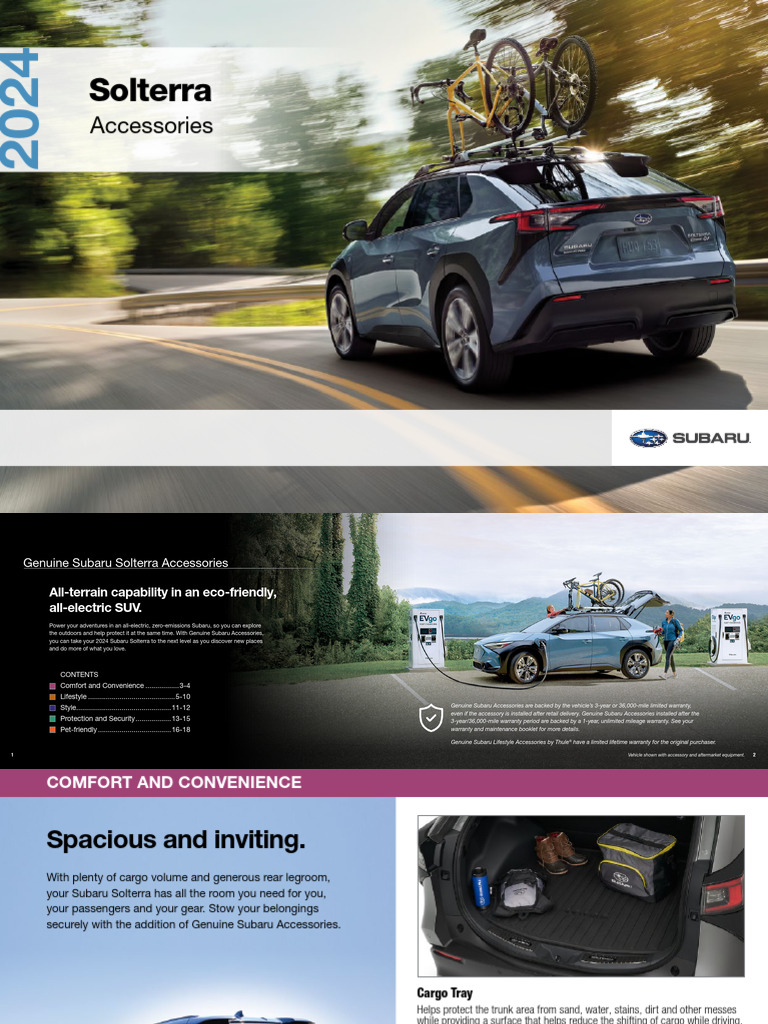 2024 Solterra Accessories Brochure 031524 | PDF | Battery Charger ...