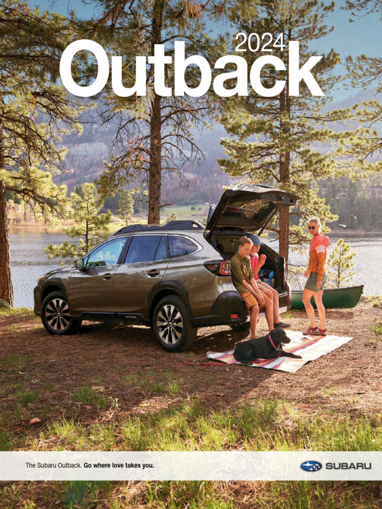 MY24 Outback Brochure | PDF | Vehicles | Motor Vehicle