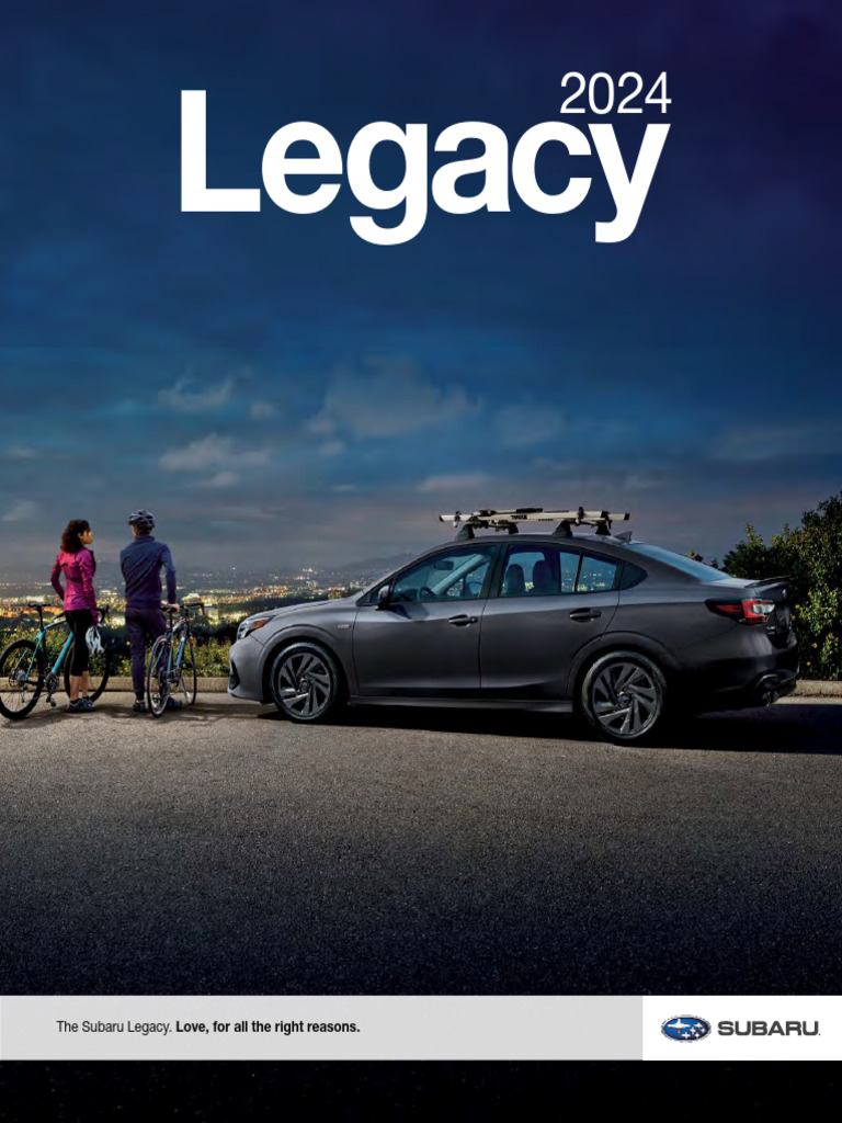 MY24 Legacy Brochure | Download Free PDF | Transportation Engineering ...