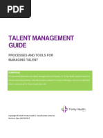 Success Profile Template | PDF | Goal | Data