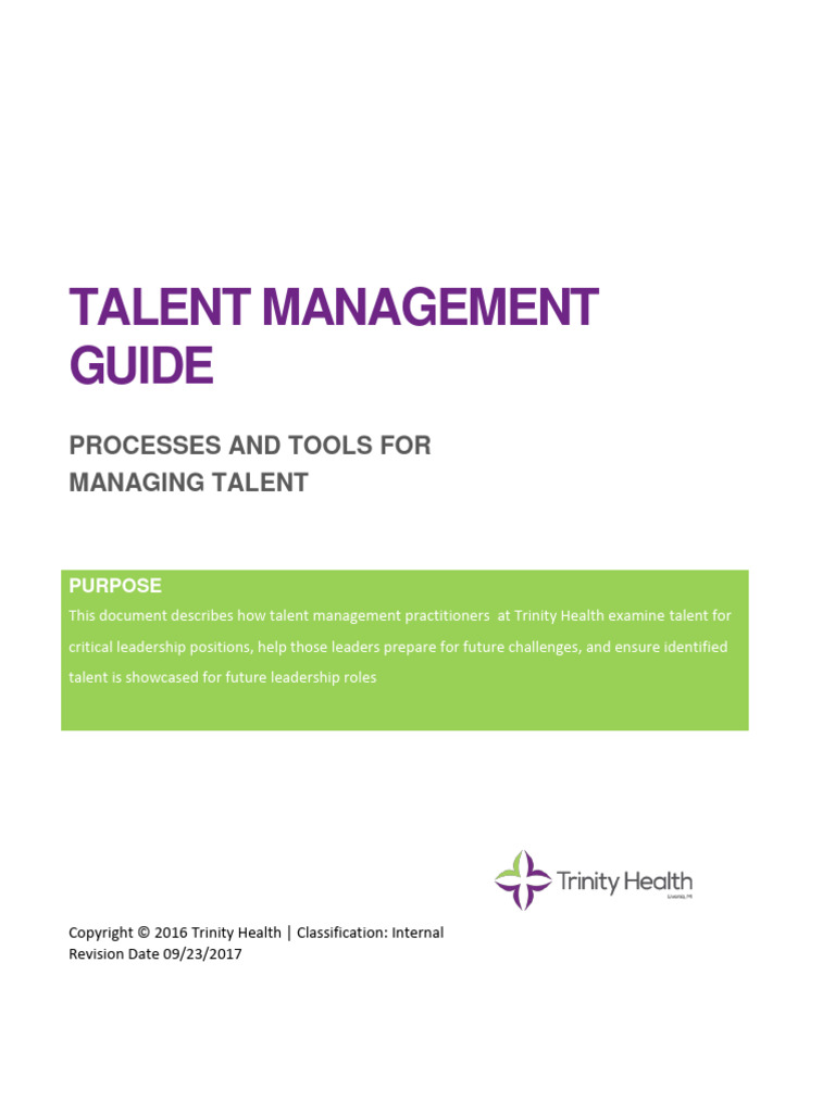 Talent Management Guide | Download Free PDF | Talent Management ...