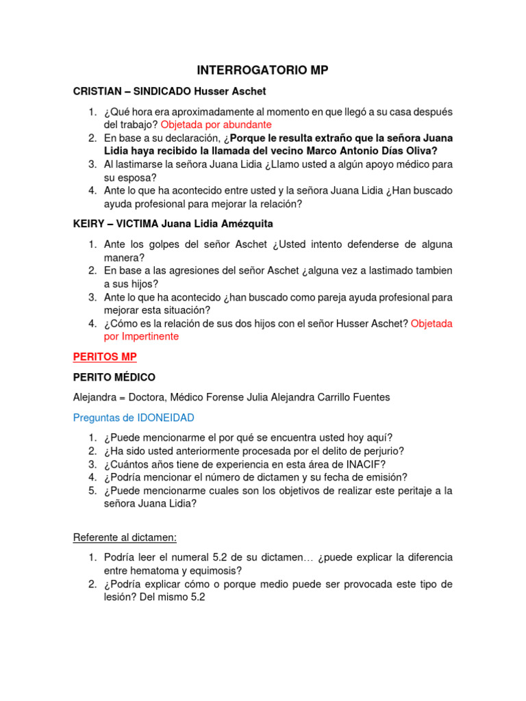 Preguntas MP | PDF | Experto