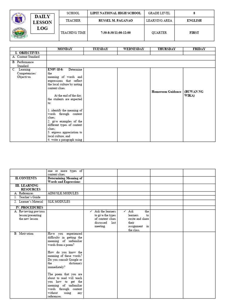 DLL Week-1 | PDF | Learning | Behavior Modification