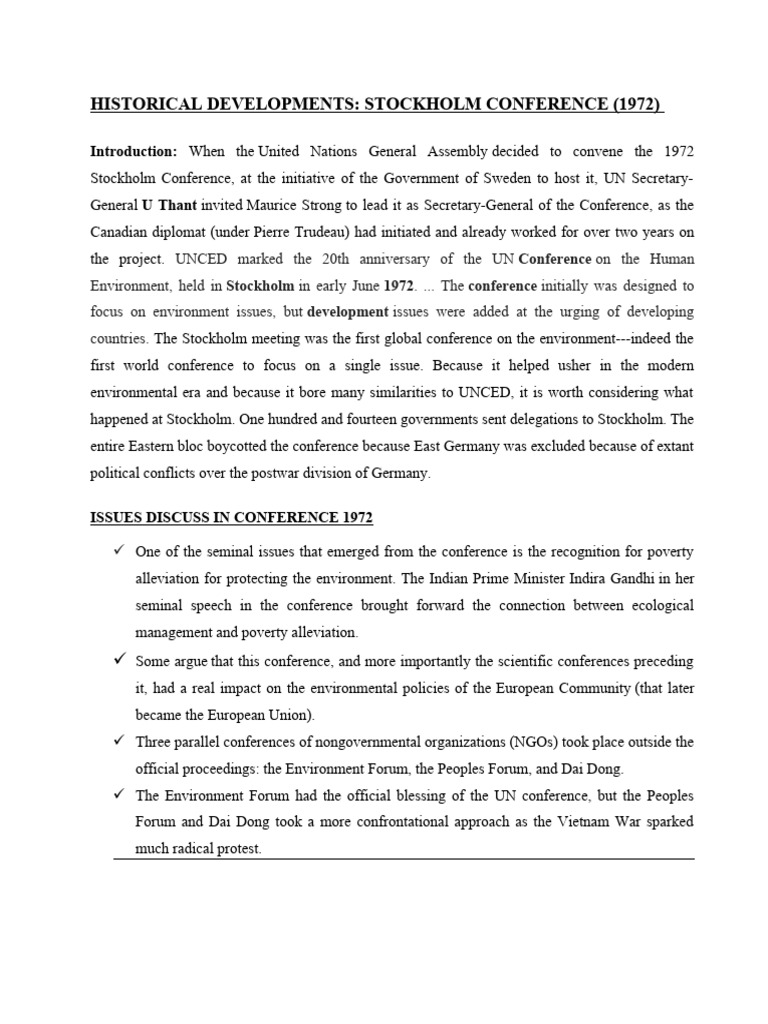 A. Historical Developments | PDF | Natural Environment