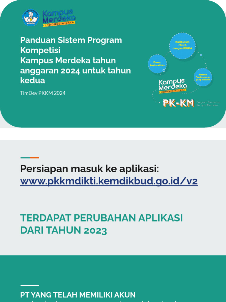 Panduan Pengajuan PKKM 2024 | PDF