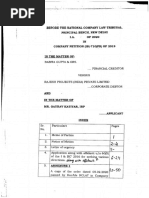 Form 1 NCLT | PDF