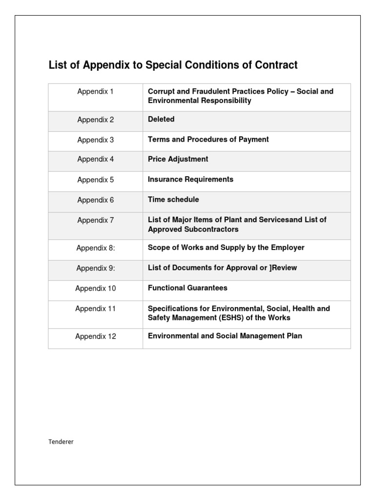 Section - IX SMIF-TN-III - CPT STP - Appendix To SCC - Updated - Clean ...