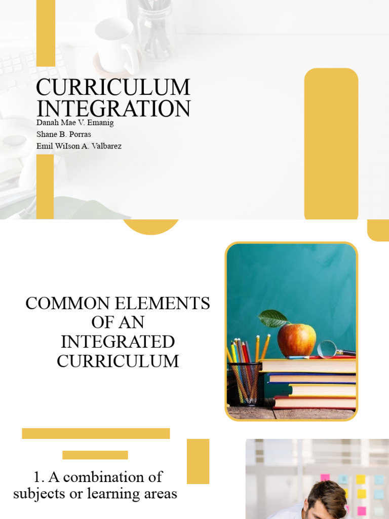 Curriculum Integration | Download Free PDF | Curriculum | Learning