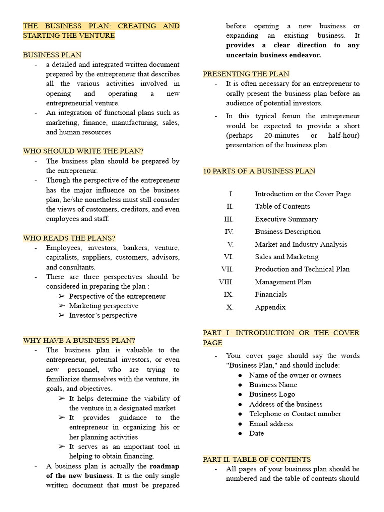 Entrep QRTR 3 | PDF | Business Plan | Marketing