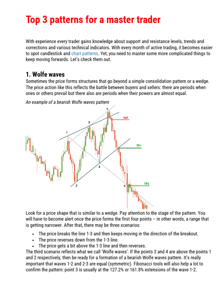 Top 3 Patterns For A Master Trader | PDF | Market Trend | Order (Exchange) Top 3 Patterns For A Master Trader | PDF | Market Trend | Order (Exchange)