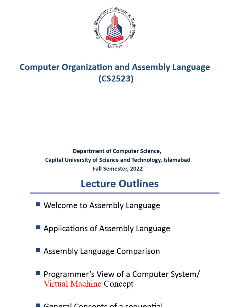 2 - Programmer View of Computer and Instruction Cycle | PDF | Assembly Language | Central ...