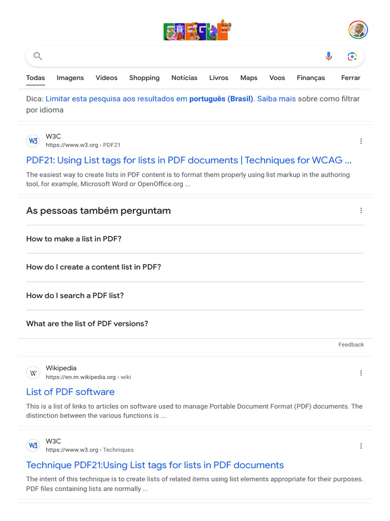 PDF List of - Pesquisa Google | Download Free PDF | Computer File | Computing
